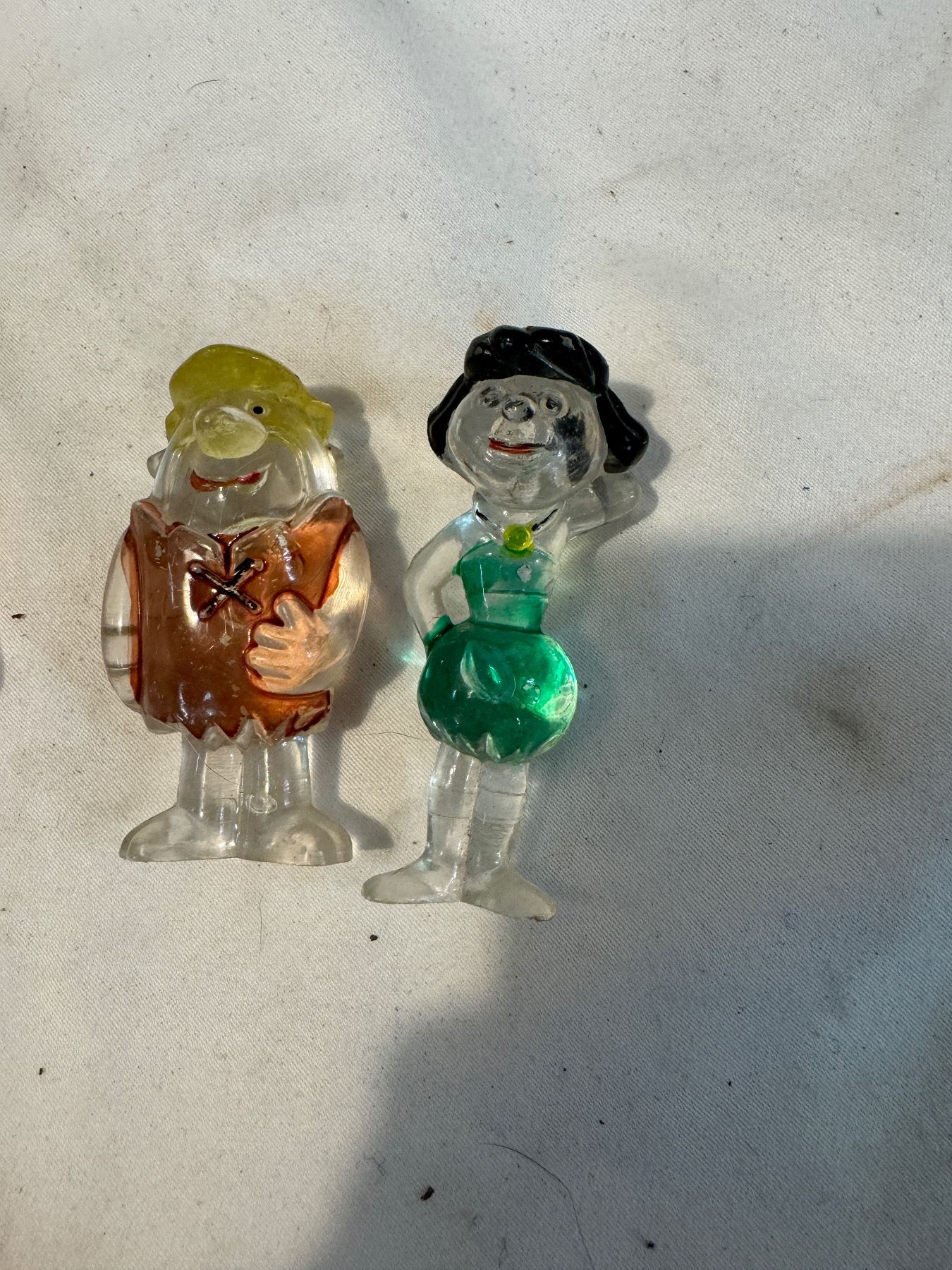 RARE Vintage 1976 Imperial Hanna Barbera Flintstones Acrylic Lucite ...