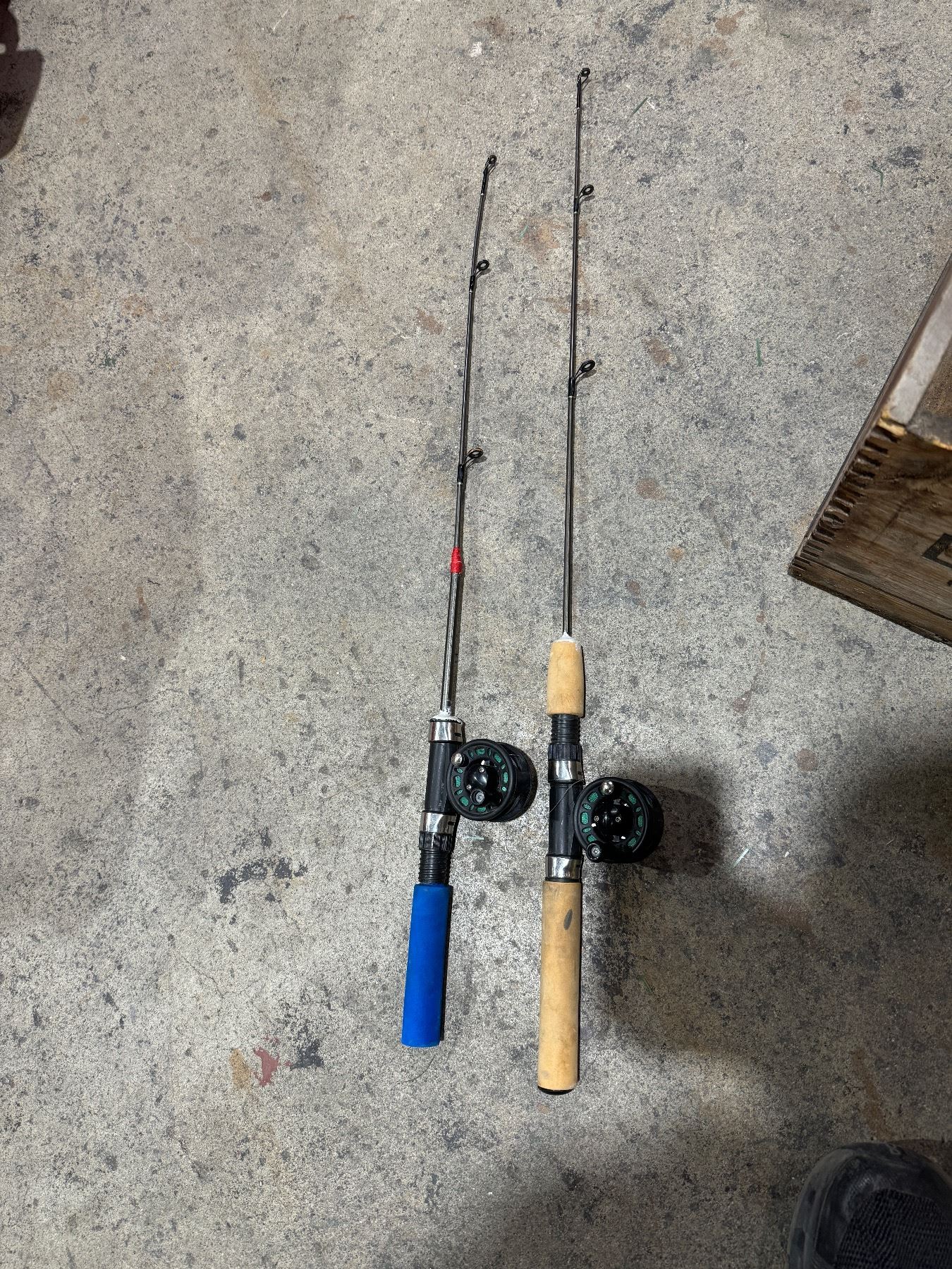 Two fishing rods