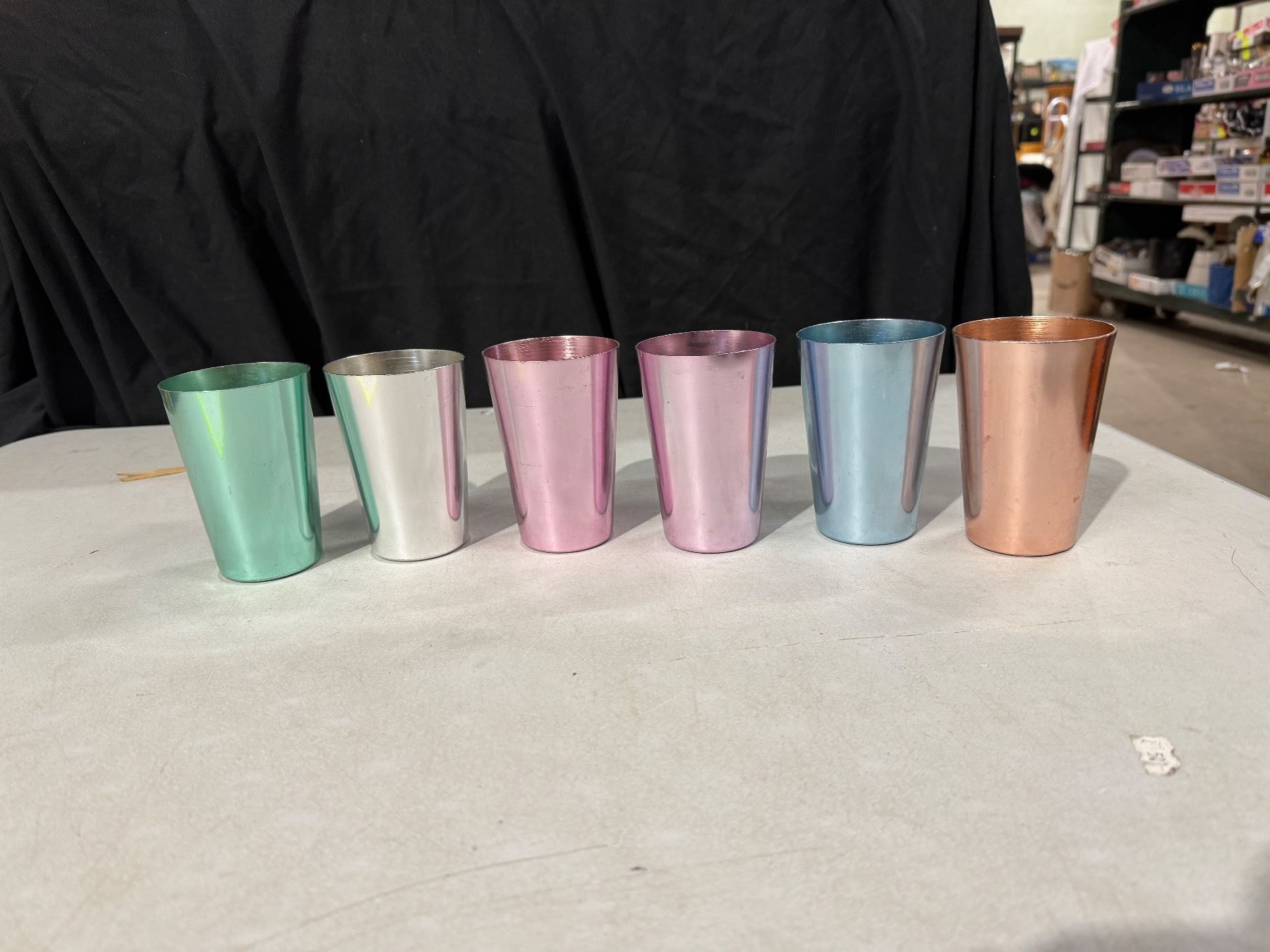 Paletton Enka made in Germany aluminum cups