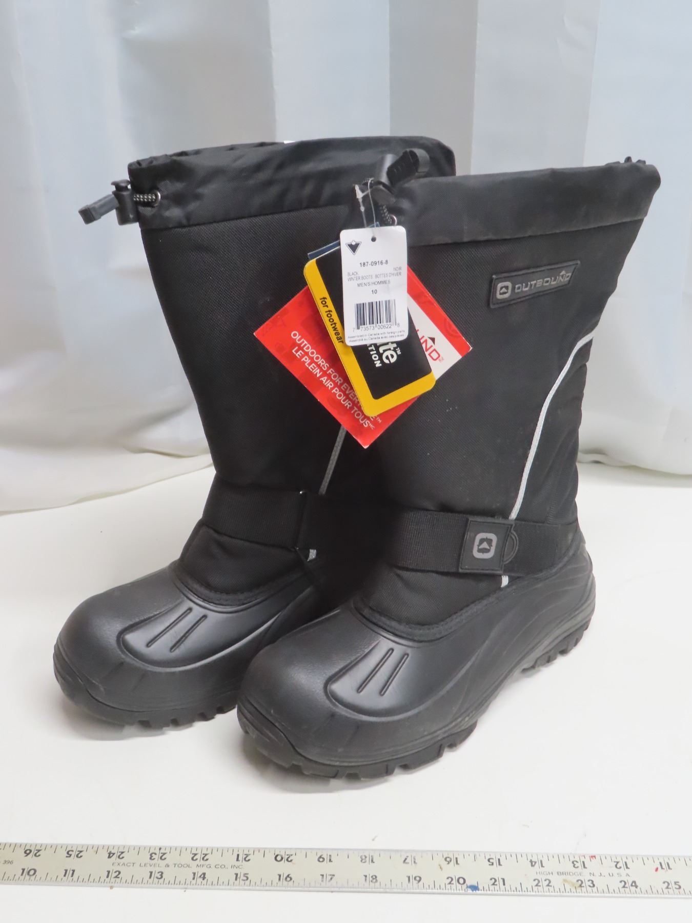 size 10 outbound winter boots BRAND NEW - Schmalz Auctions