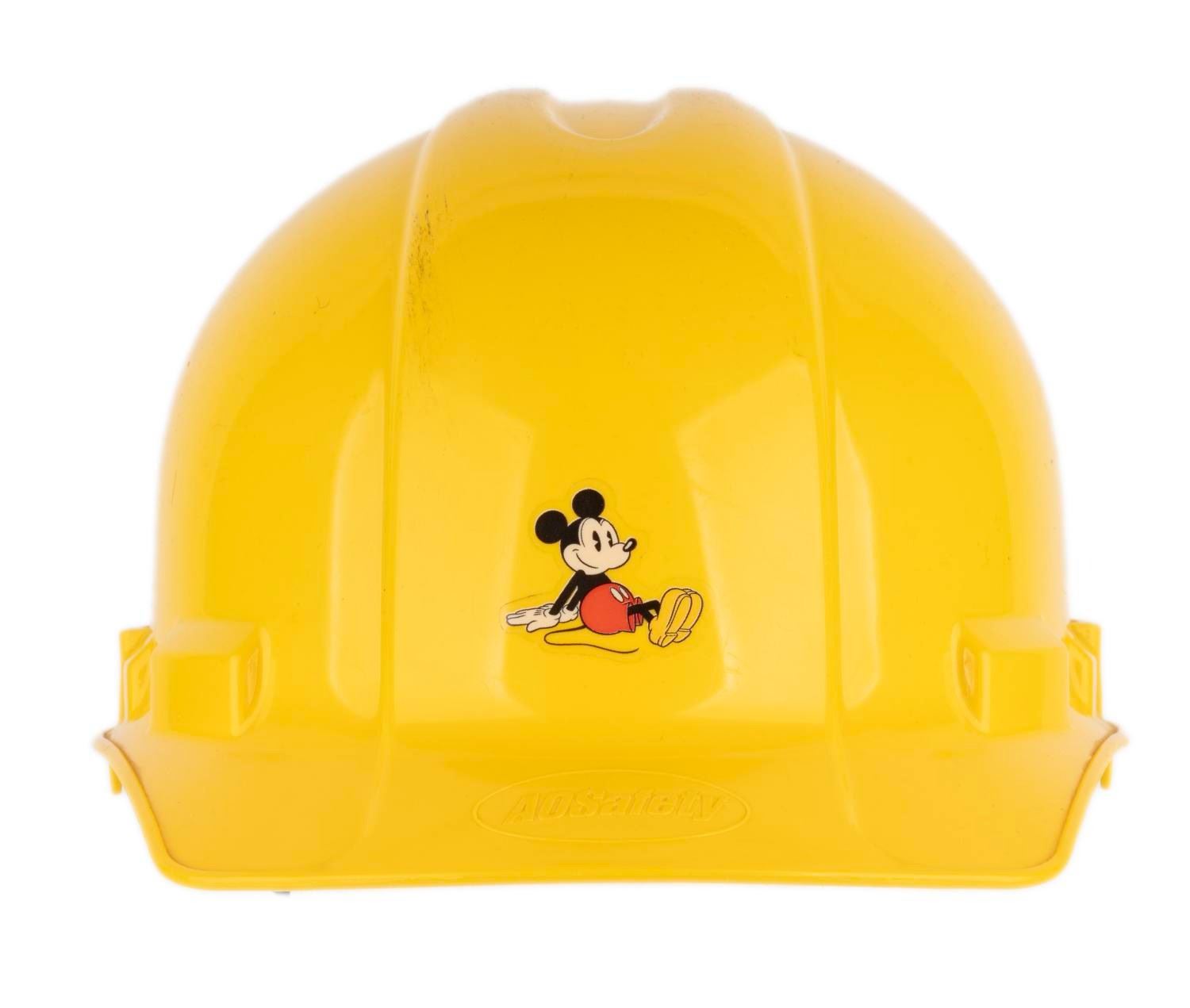 A Disneyland Mickey Mouse Hard Hat.