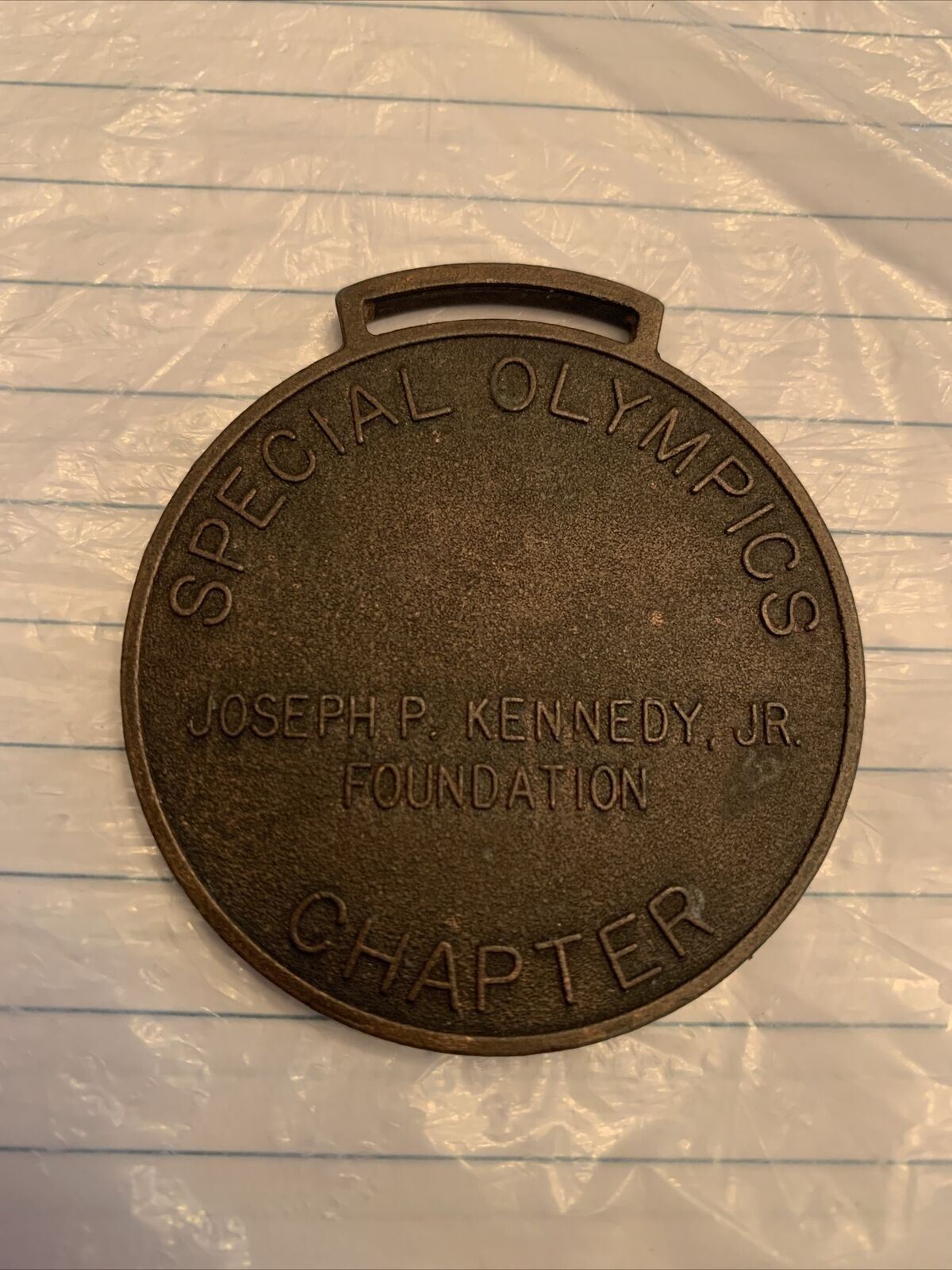 Special Olympics Medallion Joseph P. Kennedy Jr Foundation 60's Medal Rare
