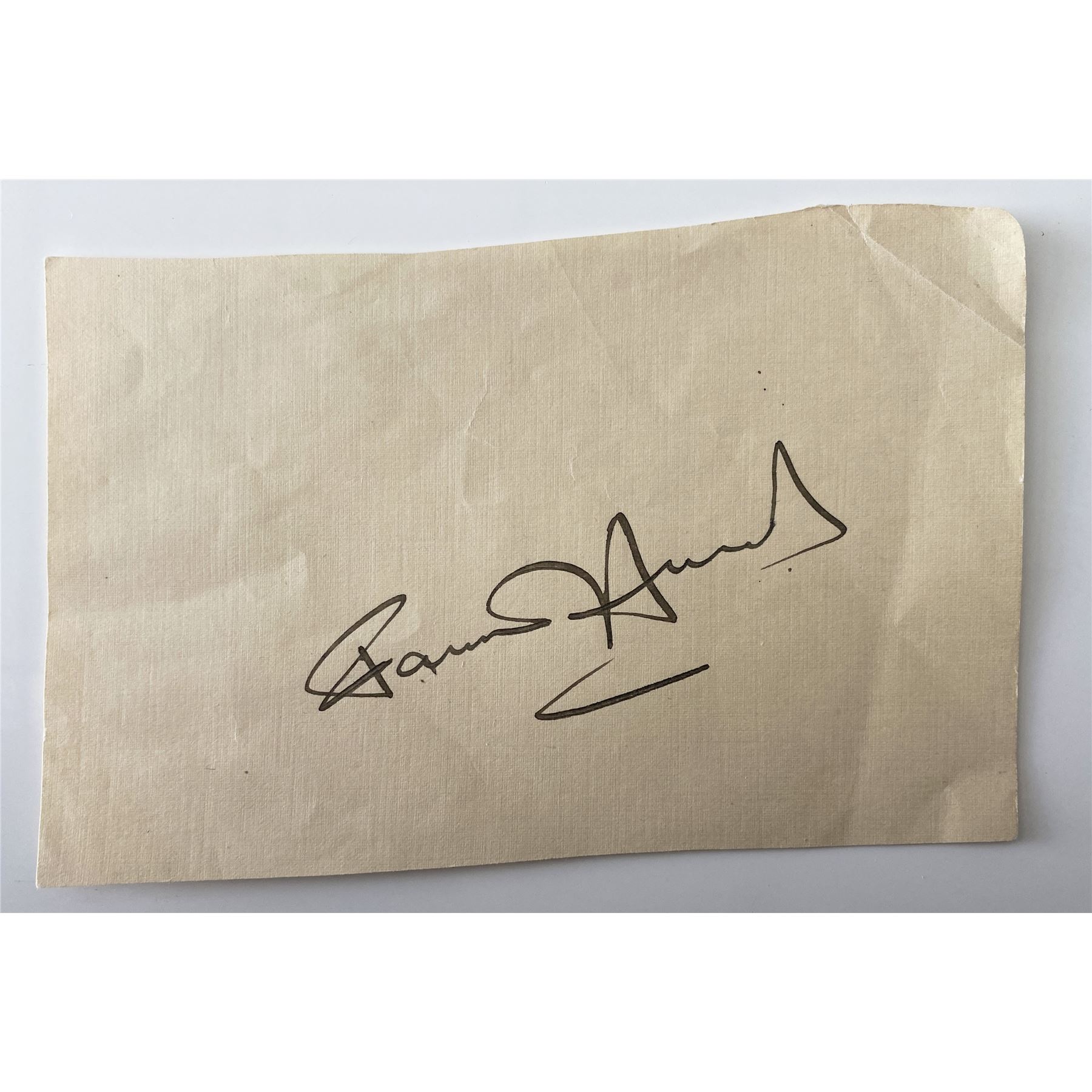 original signature
