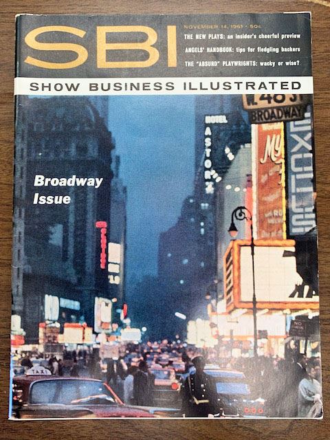 Show Business Illustrated Magazine - Broadway Issue