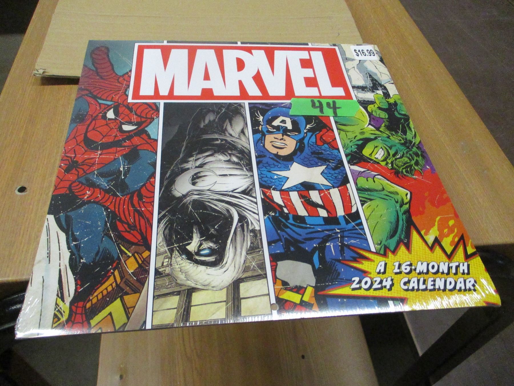 NEW: 2024 MARVEL 16 MONTH CALENDAR