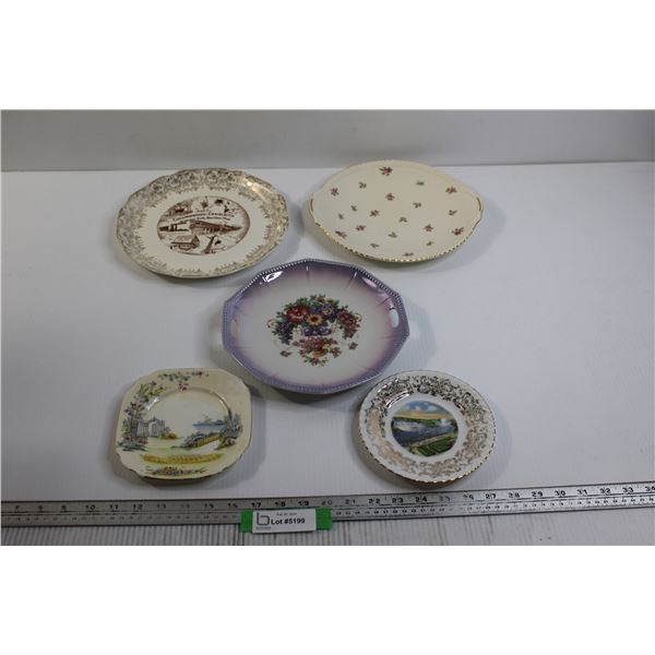 Vintage Serving Plates And Collectible Plates Bodnarus Auctioneering