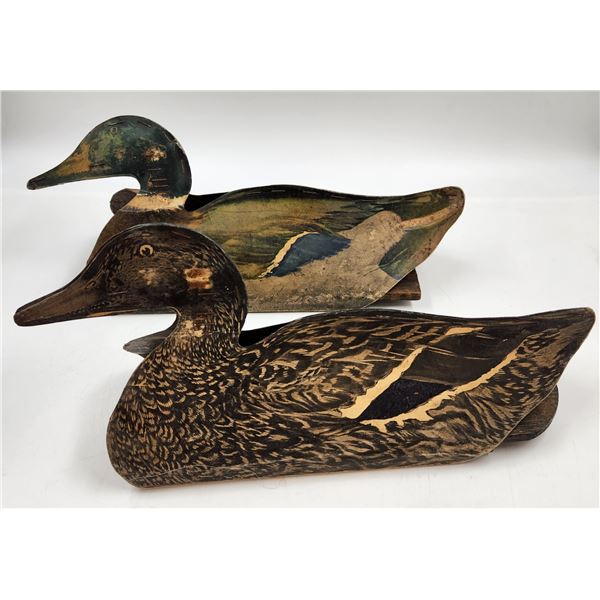 Vintage Folding Duck Decoys