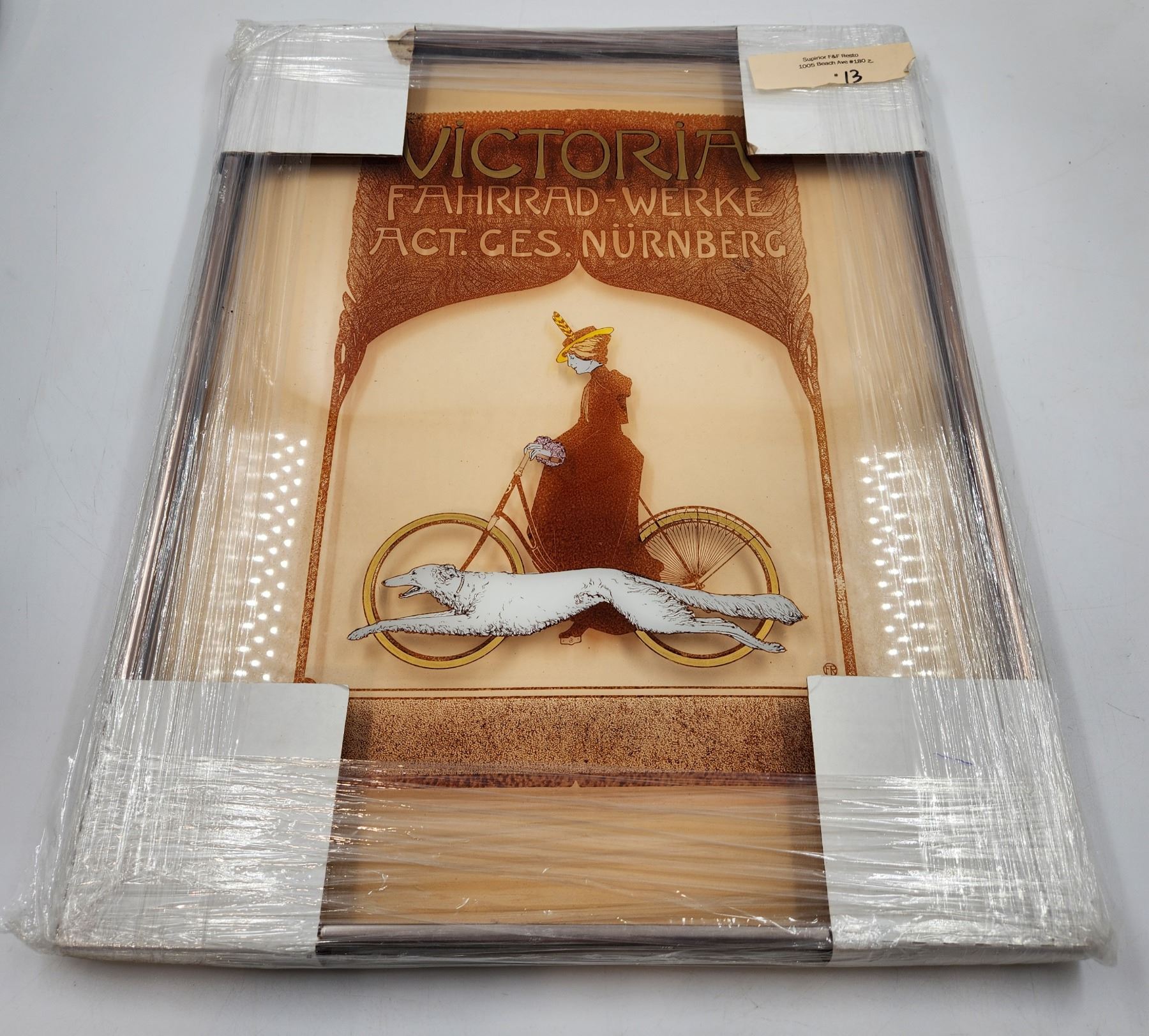 NOS Victoria Glass Picture