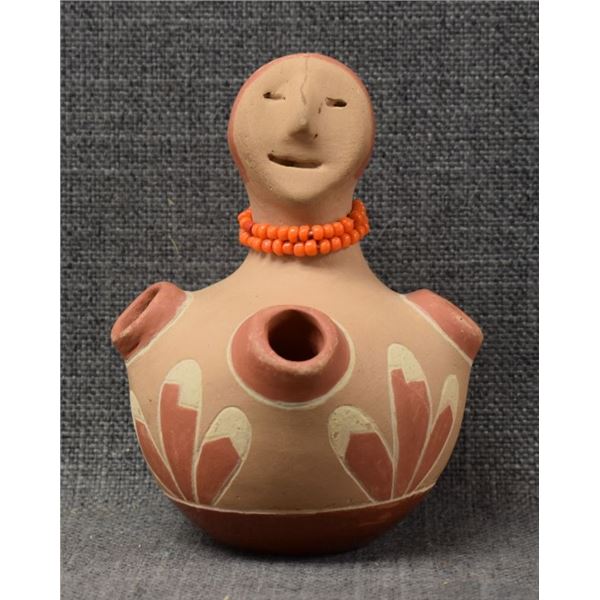 SAN JUAN INDIAN EFFIGY POT BY GERONIMA ARCHULETA