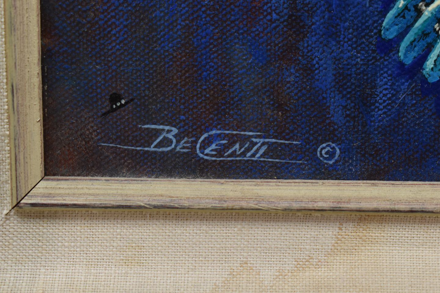 NAVAJO INDIAN PAINTING BY ROBERT BECENTI