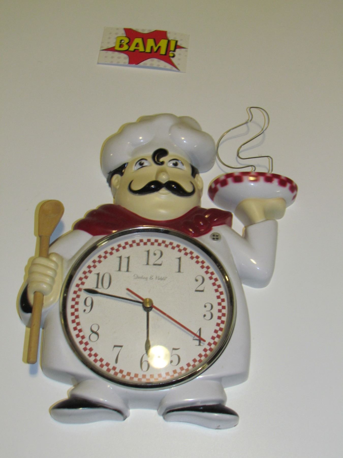 Vintage Chef Clock