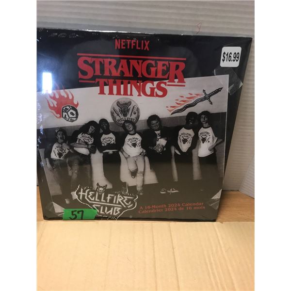 NEW: 16 MONTH STRANGER THINGS CALENDAR