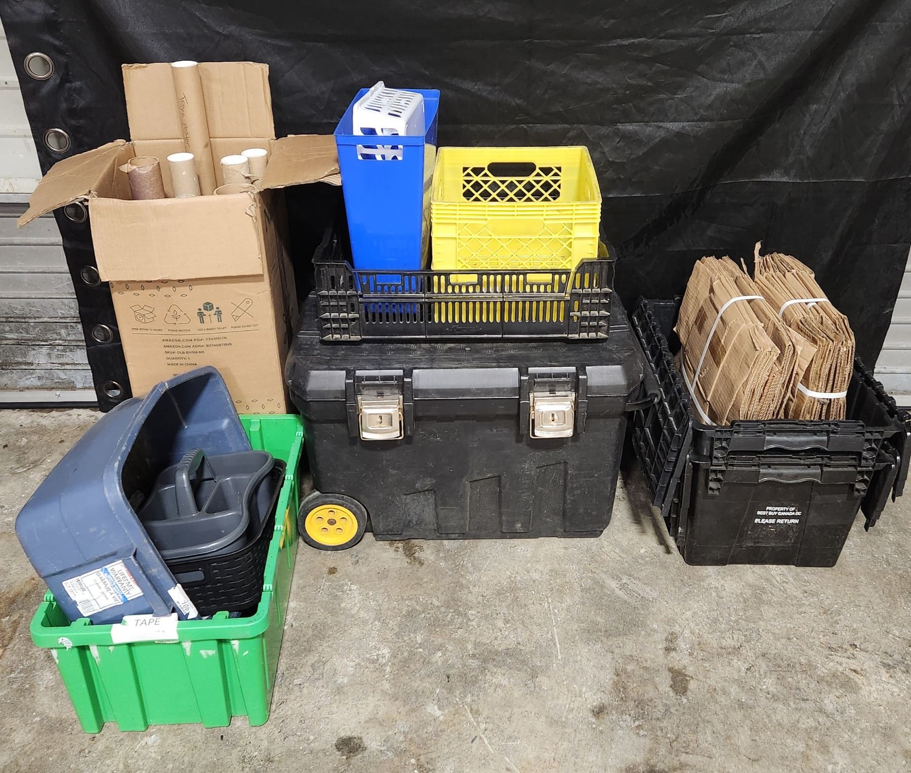 Tool Box/Containers/Packing Boxes and Packing Tubes
