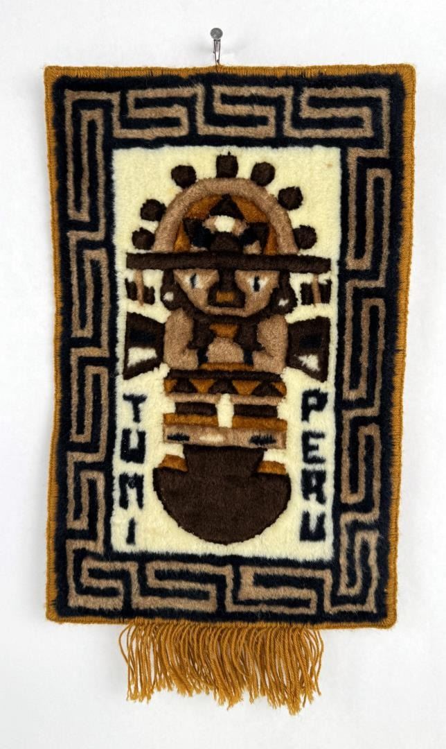 Tumi Peru Peruvian Wool Wall Hanging