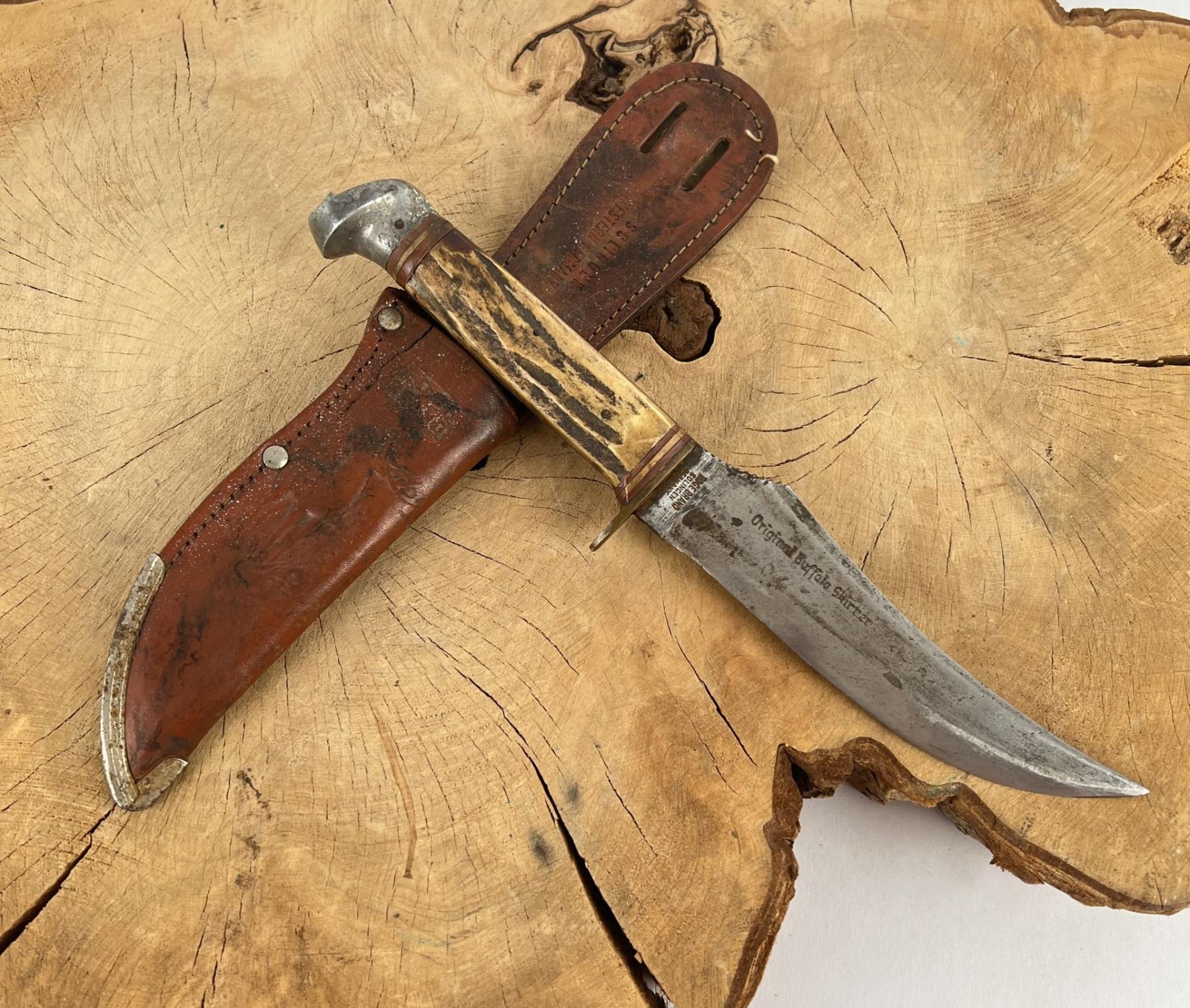 Edge Brand Original Buffalo Skinner Knife Solingen