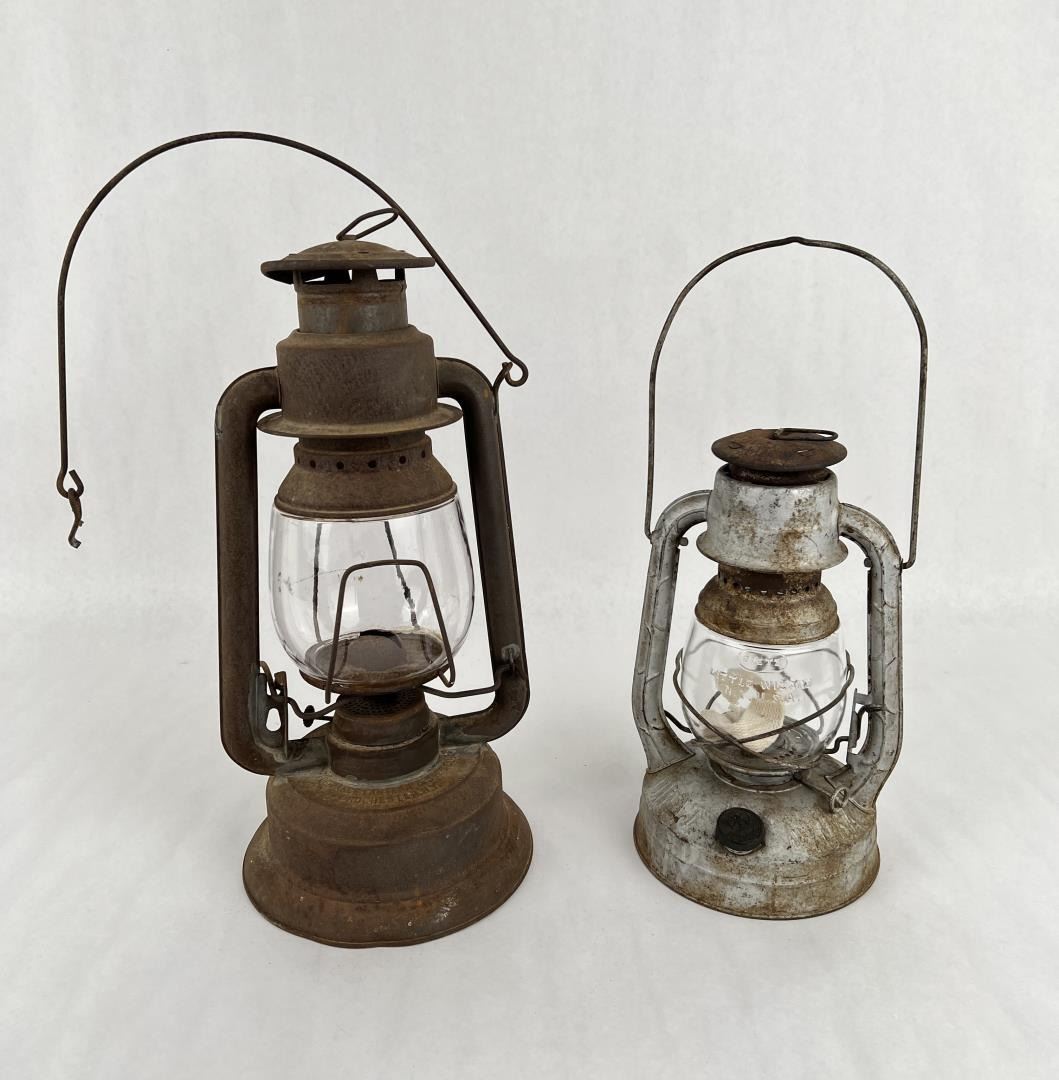 Antique Montana Ranch Barn Lanterns