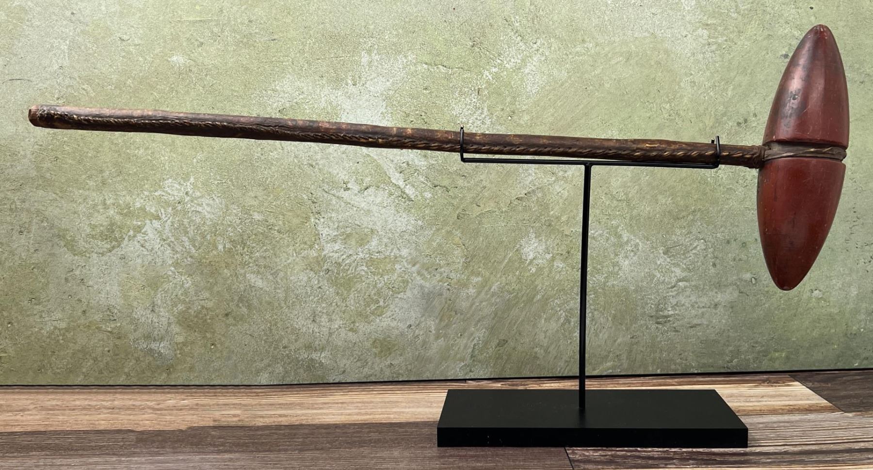 Antique Plains Native American Indian War Club