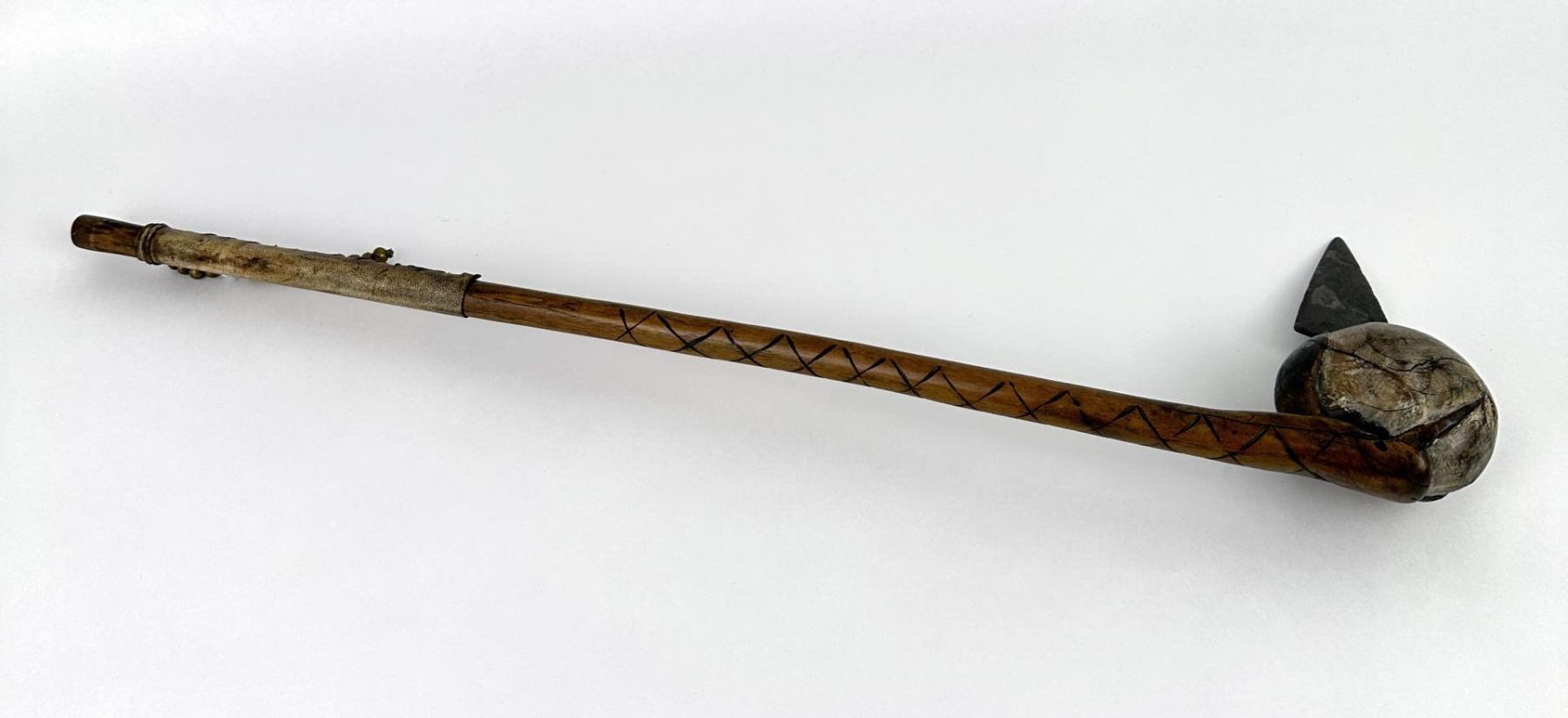 Iroquois Native American Indian Ball War Club