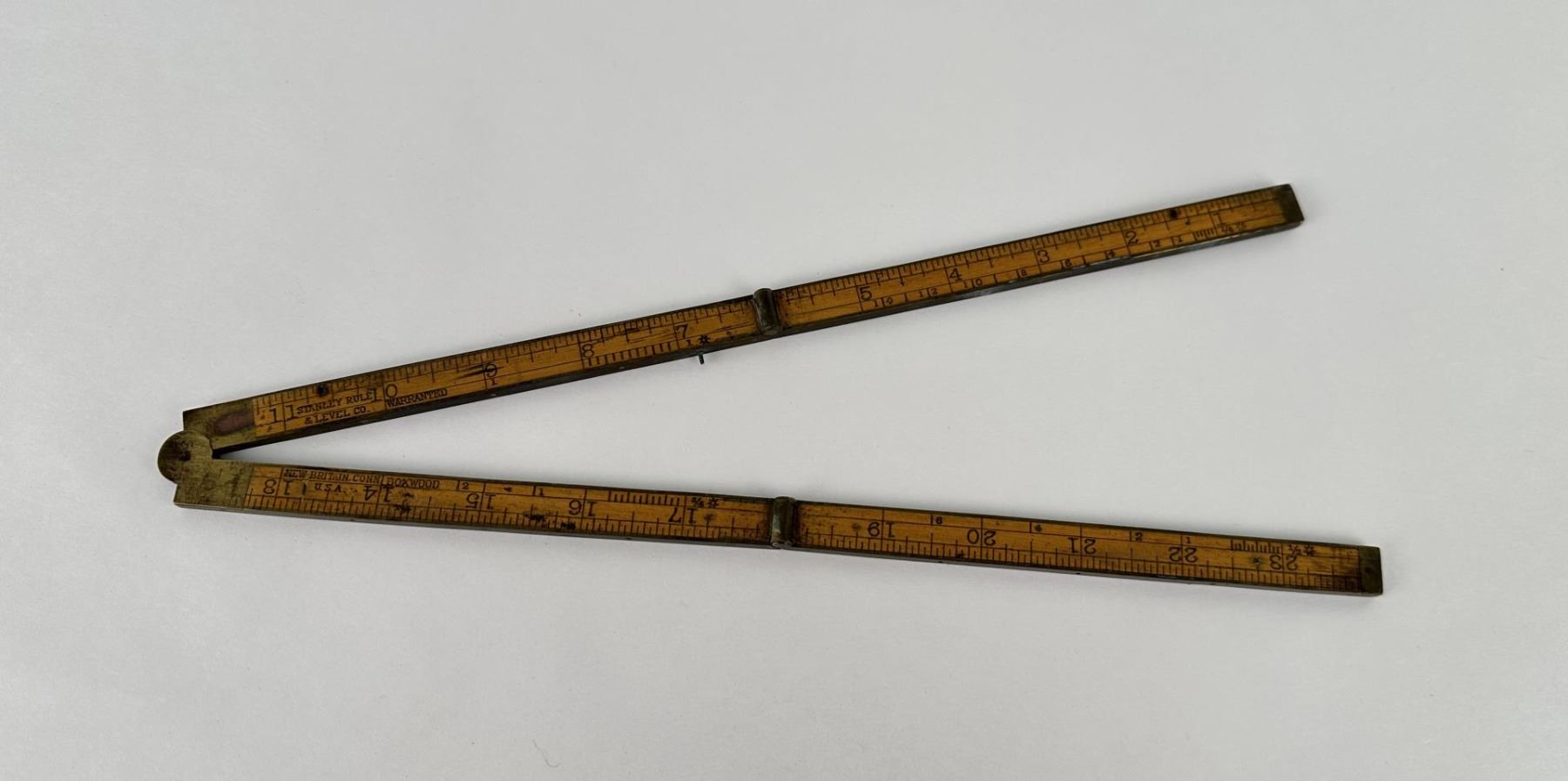 Stanley No 62 Folding Pocket Wood Ruler