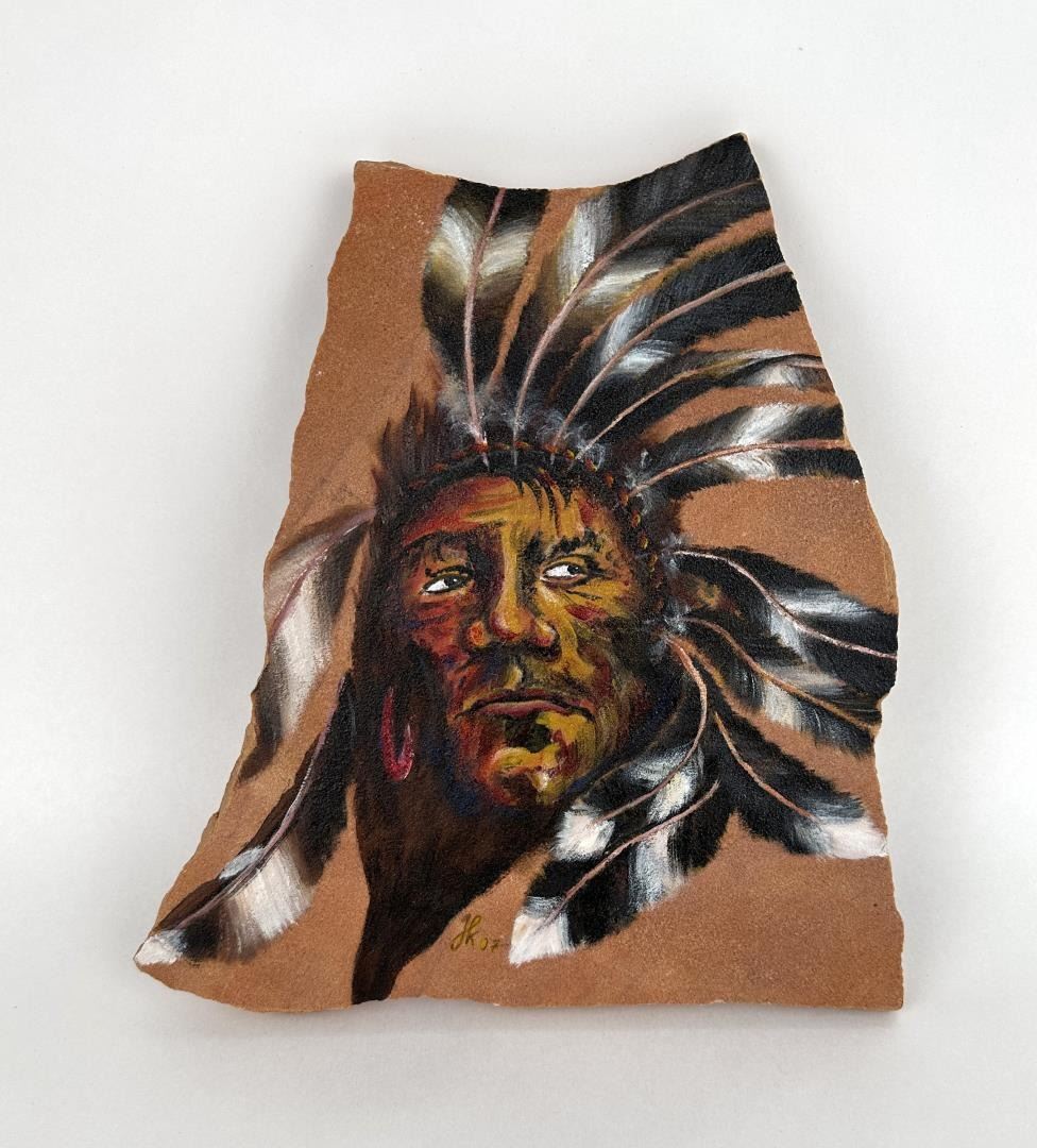 Henry Komarek Native American Indian Painting