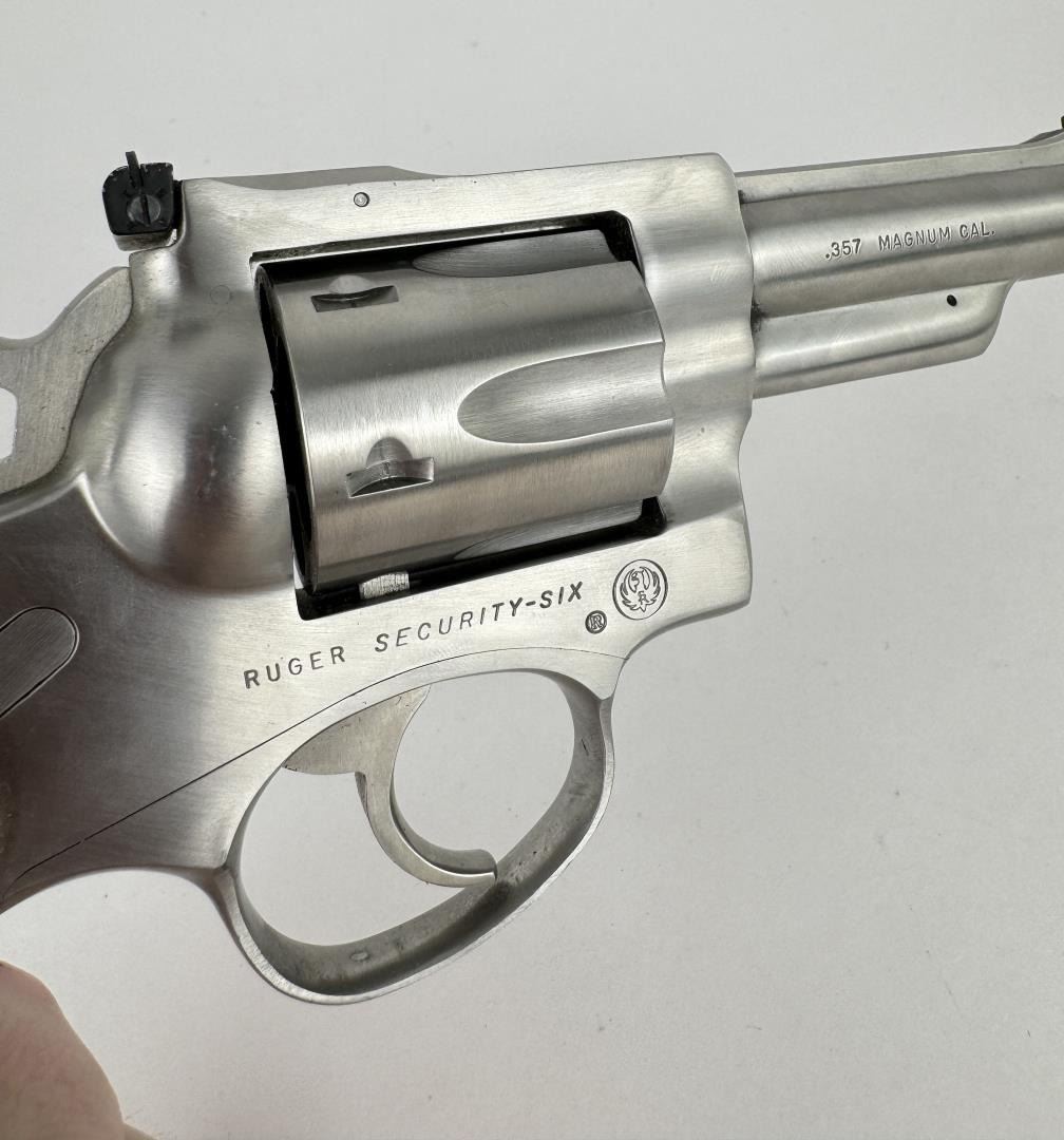 Ruger Security Six .357 mag Stainless Revolver