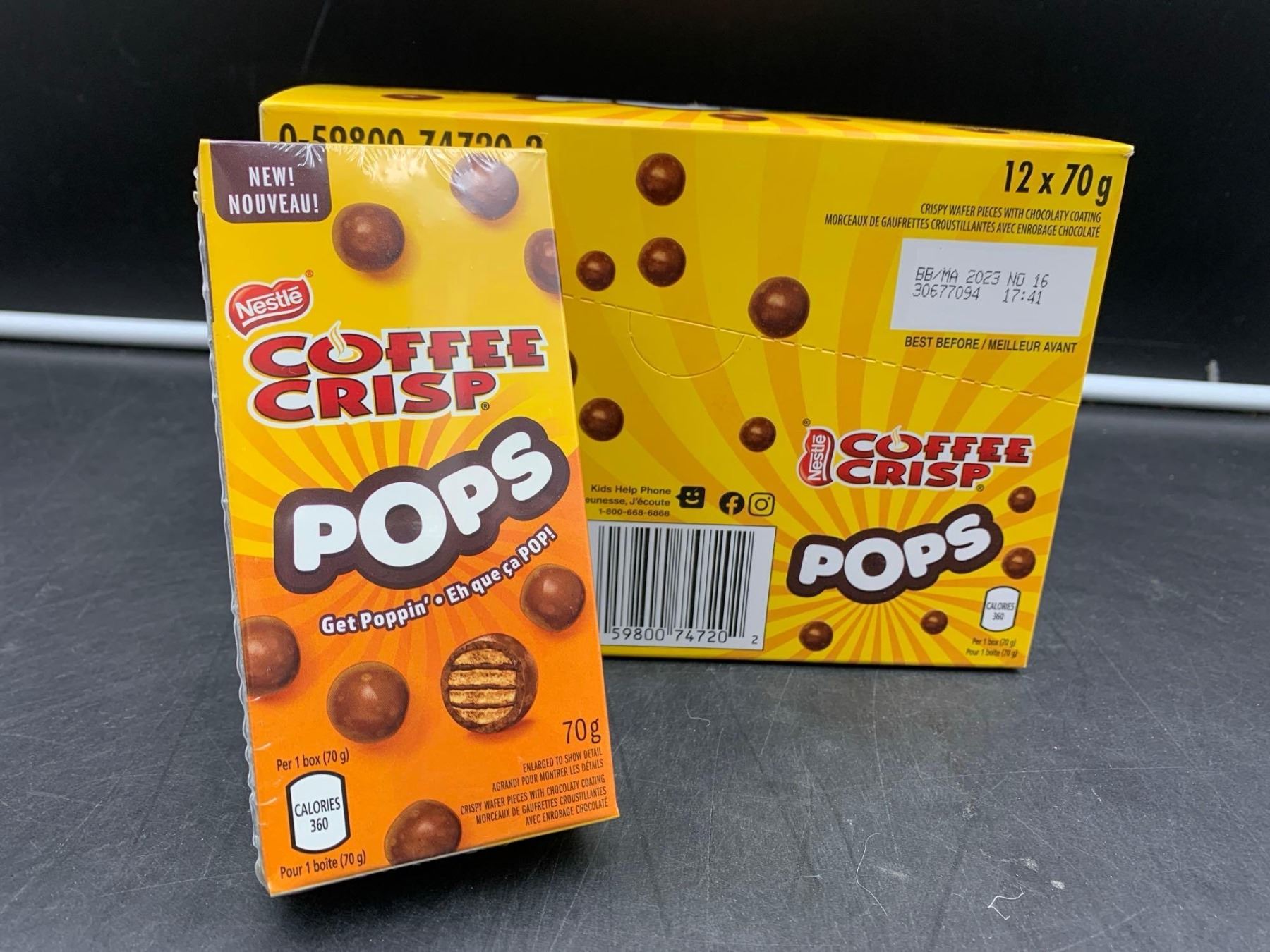Nestle Coffee Crisp Pops (12 x 70g)