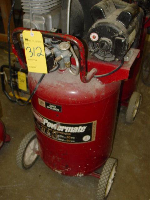 COLEMAN 27 GAL 5HP AIR COMPRESSOR