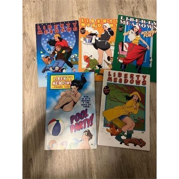 Liberty Meadows By Frank Cho 17 19222425 Lot Run Image Comics Nm