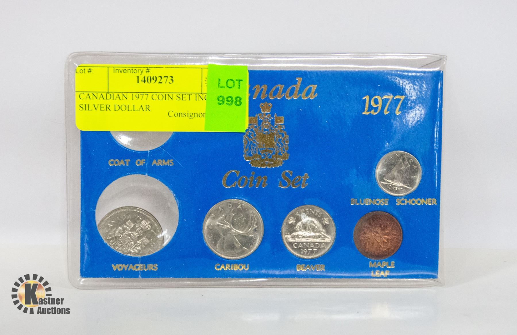 CANADIAN 1977 COIN SET INCLUDES SILVER DOLLAR
