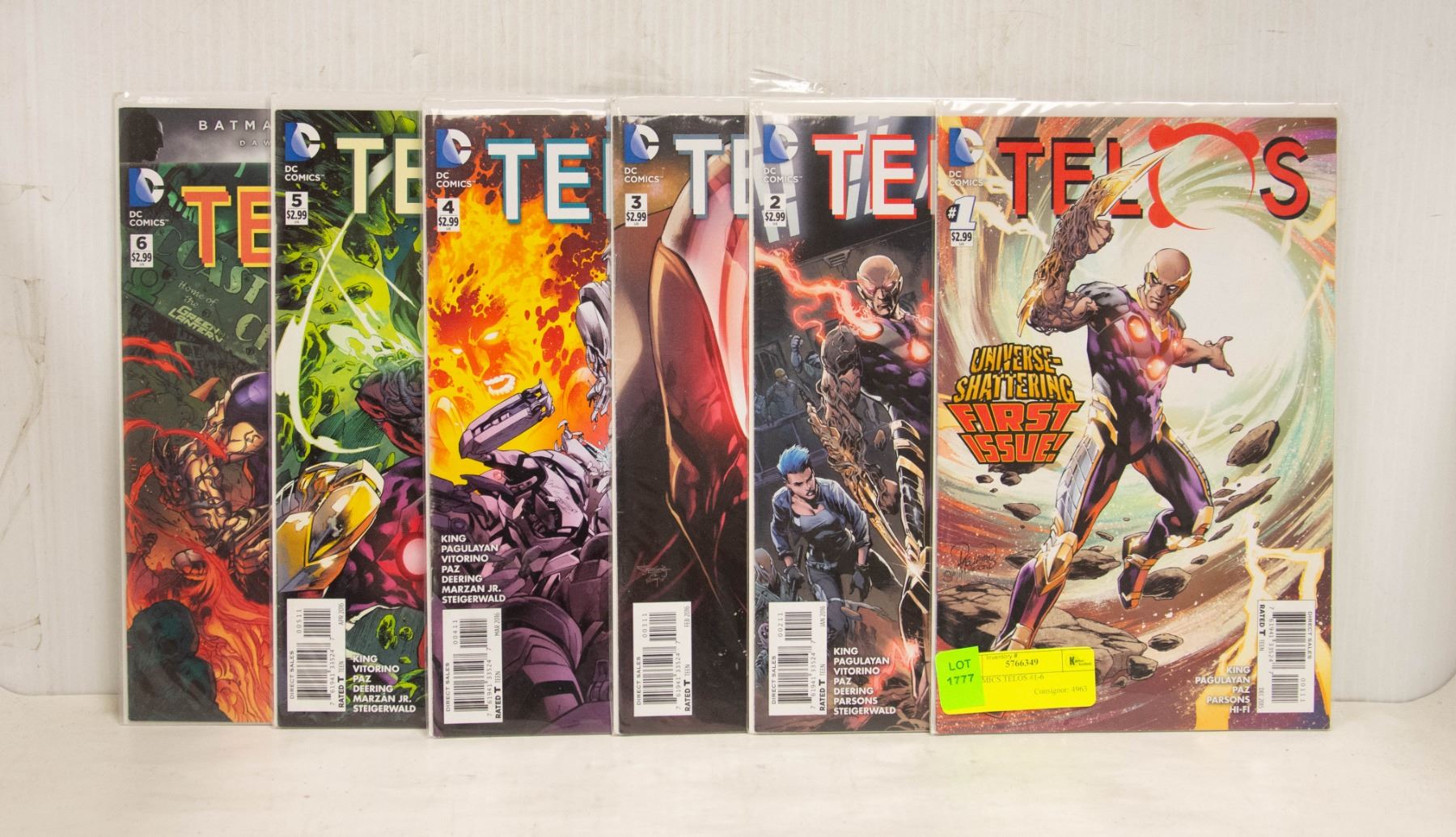 DC COMICS TELOS #1-6