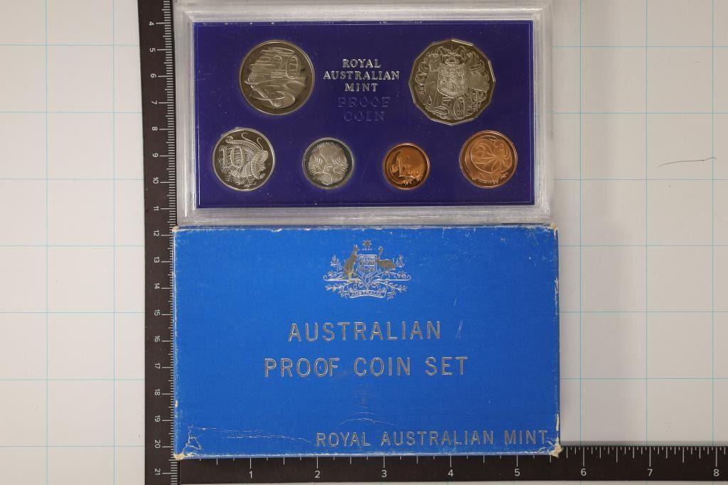1981 AUSTRALIA 6 COIN PF SET IN ROYAL AUSTRALIAN