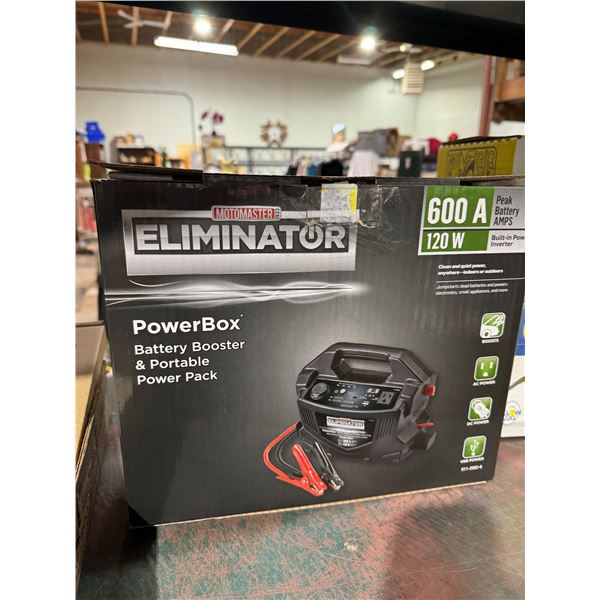 Motomaster eliminator portable battery booster