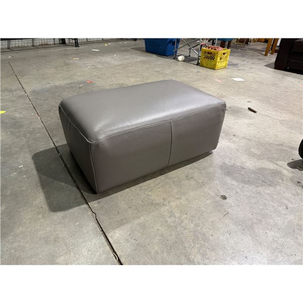 Leather ottoman natuzzi