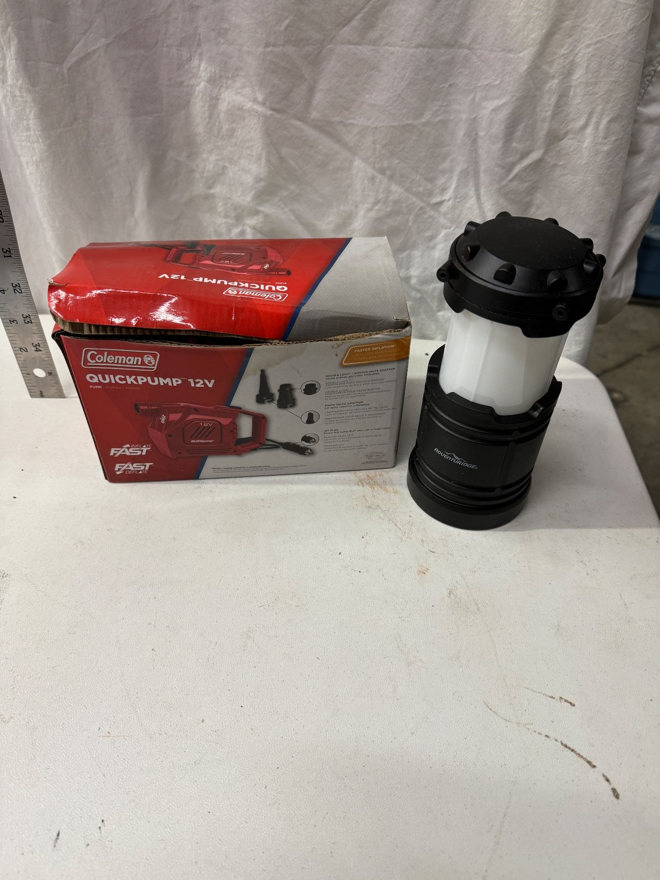 Quick pump and lantern