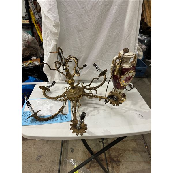 Light fixture and lamp base need tlc