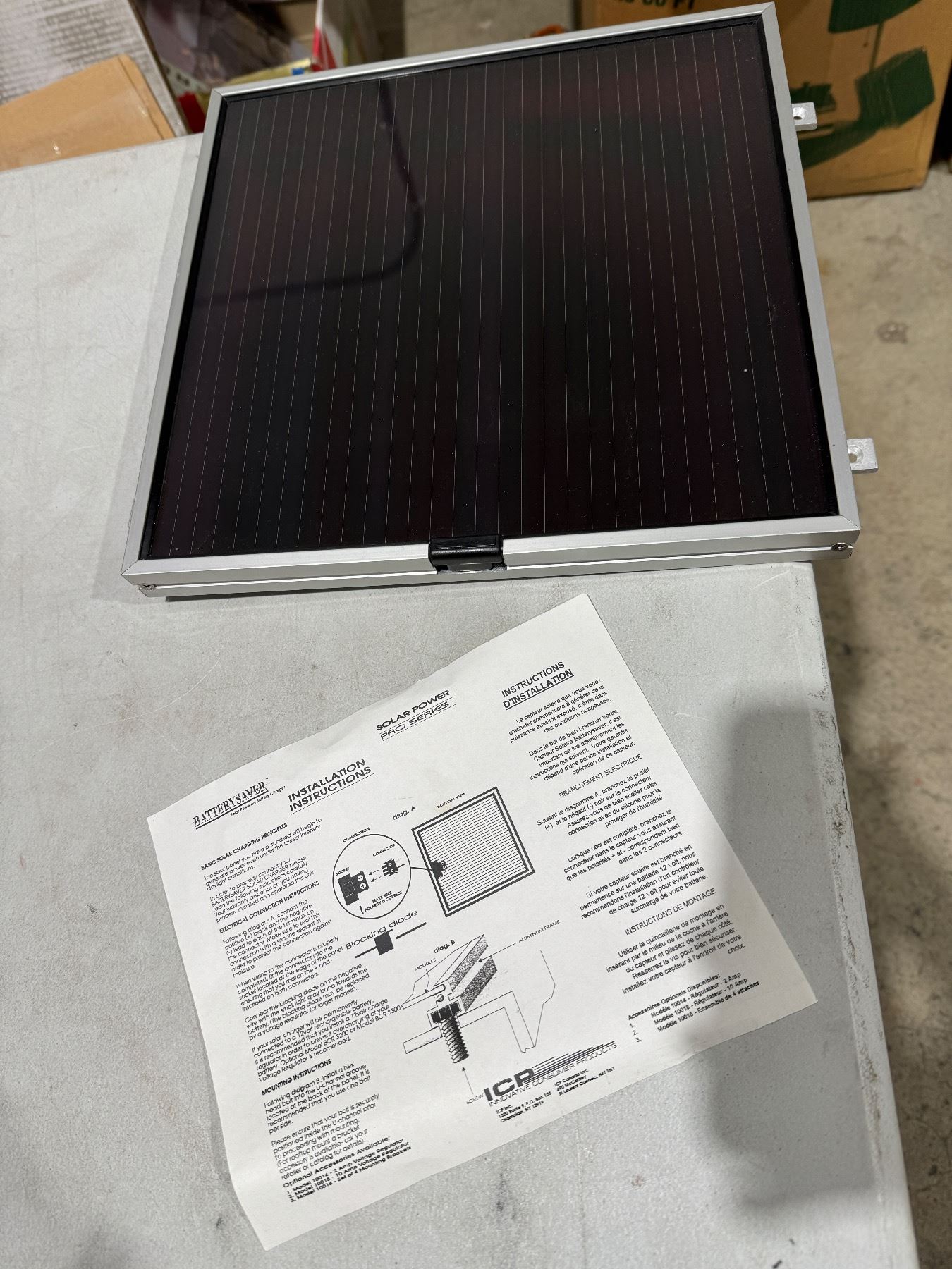 Solar power item