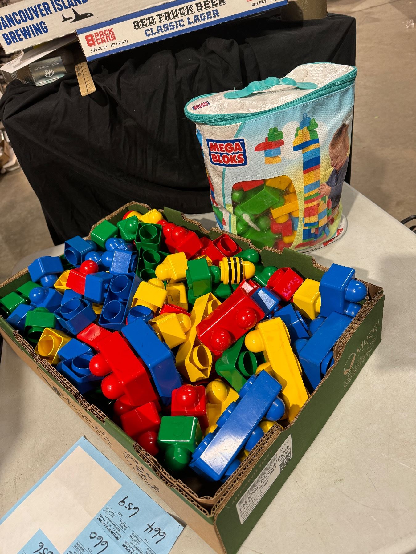 Mega blocks and other