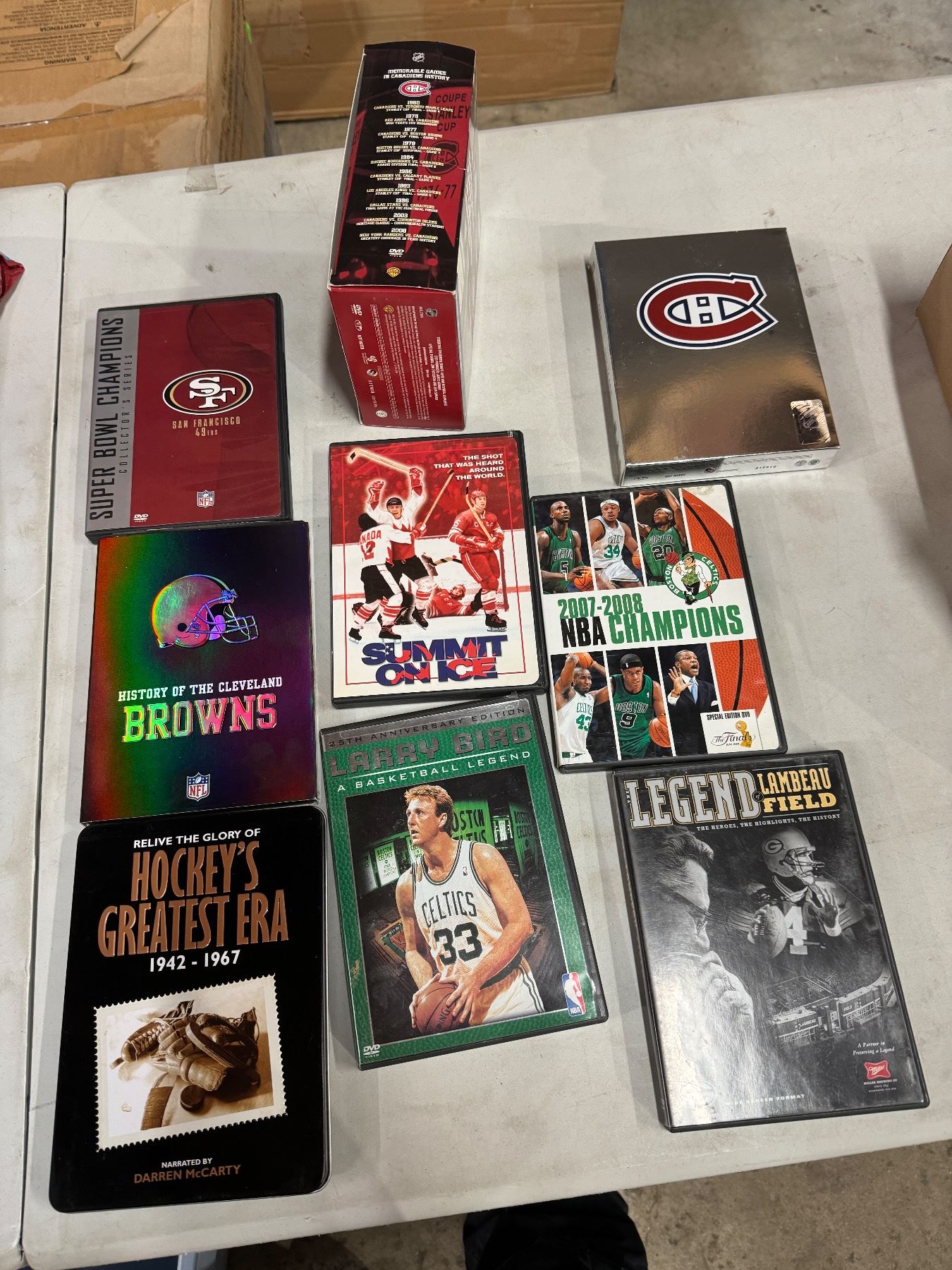 Sports DVDs