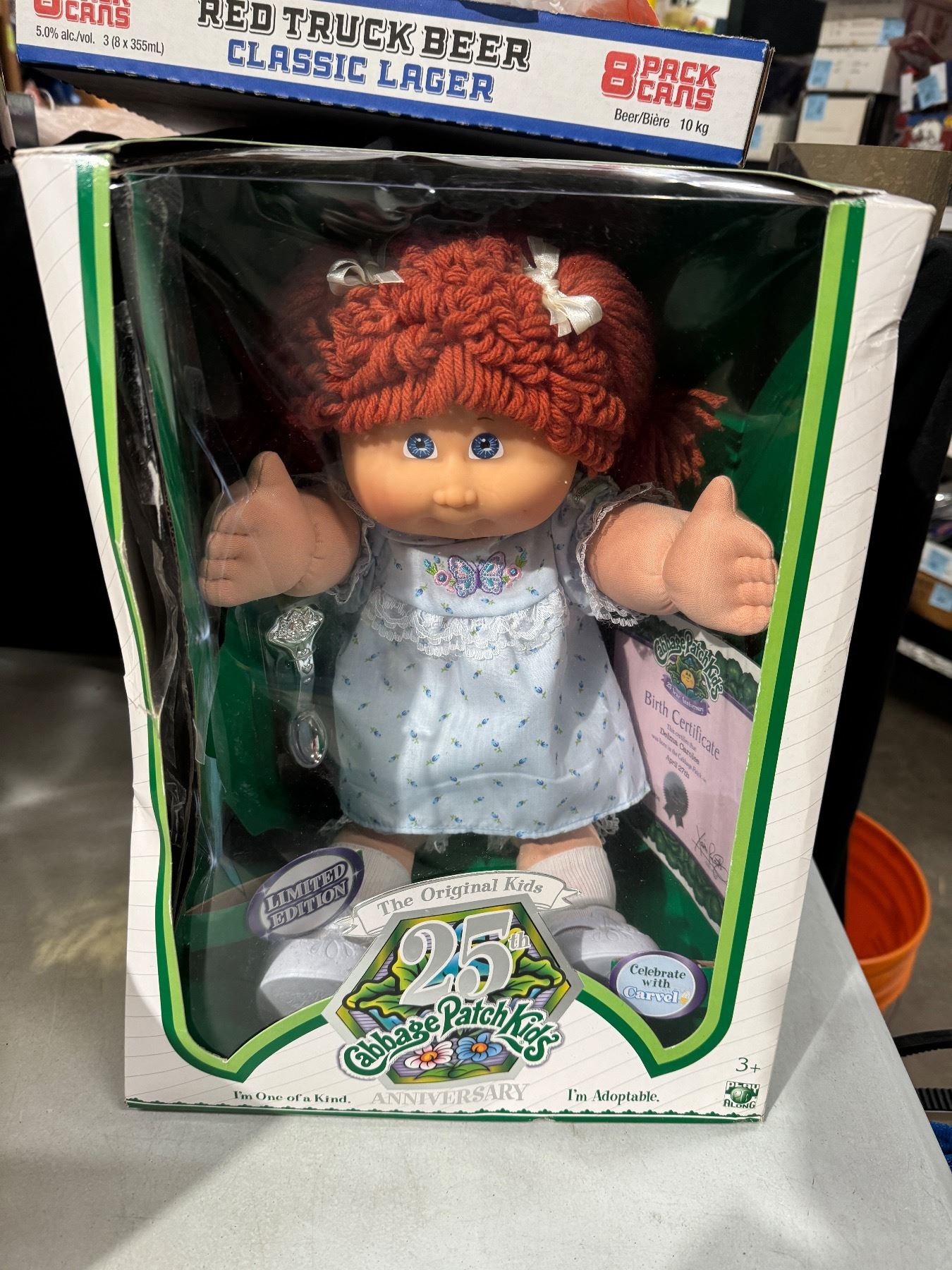 Limited edition the original kids 25th anniversary cabbage patch doll
