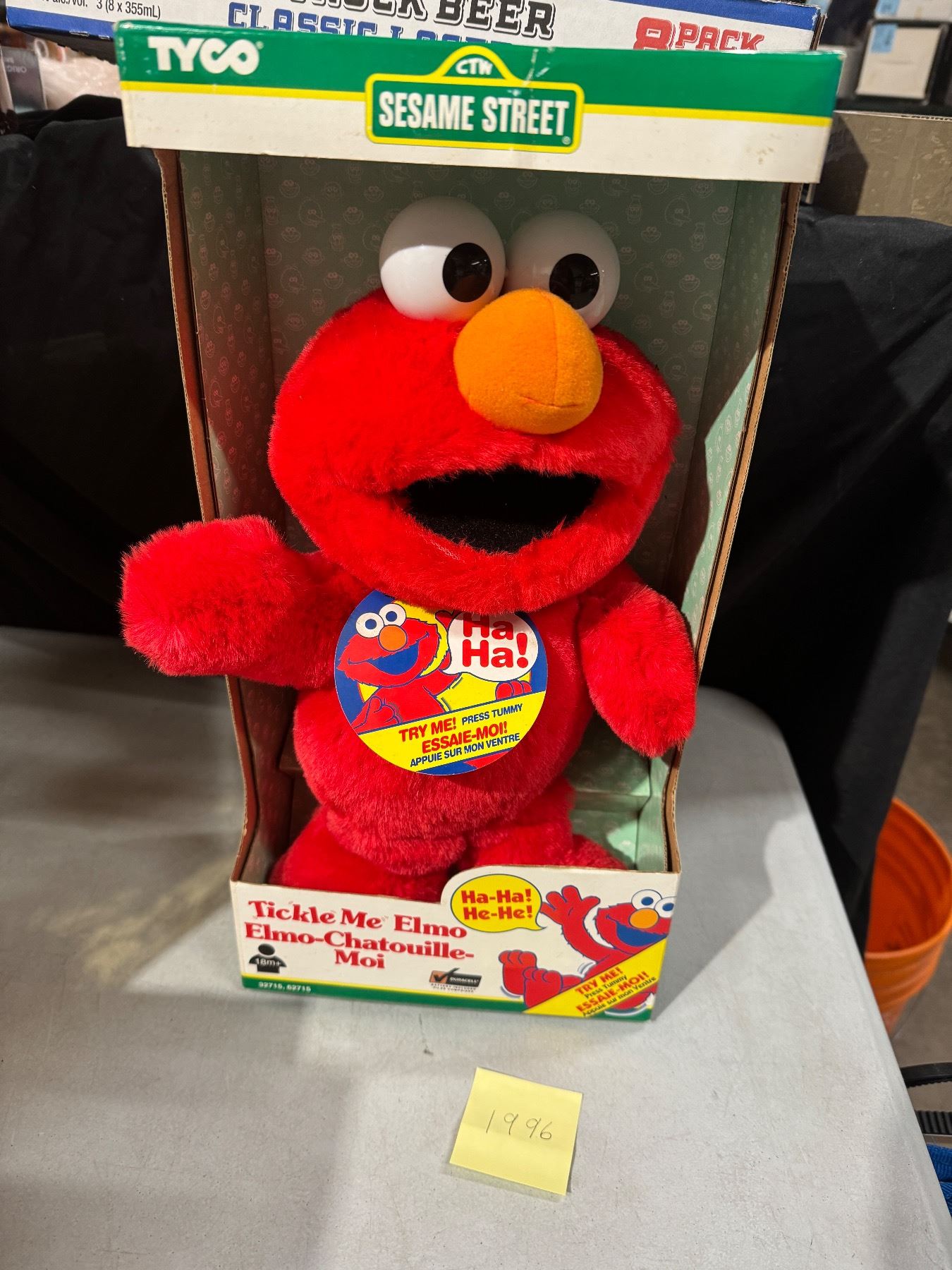 Tyco Sesame Street tickle Me Elmo