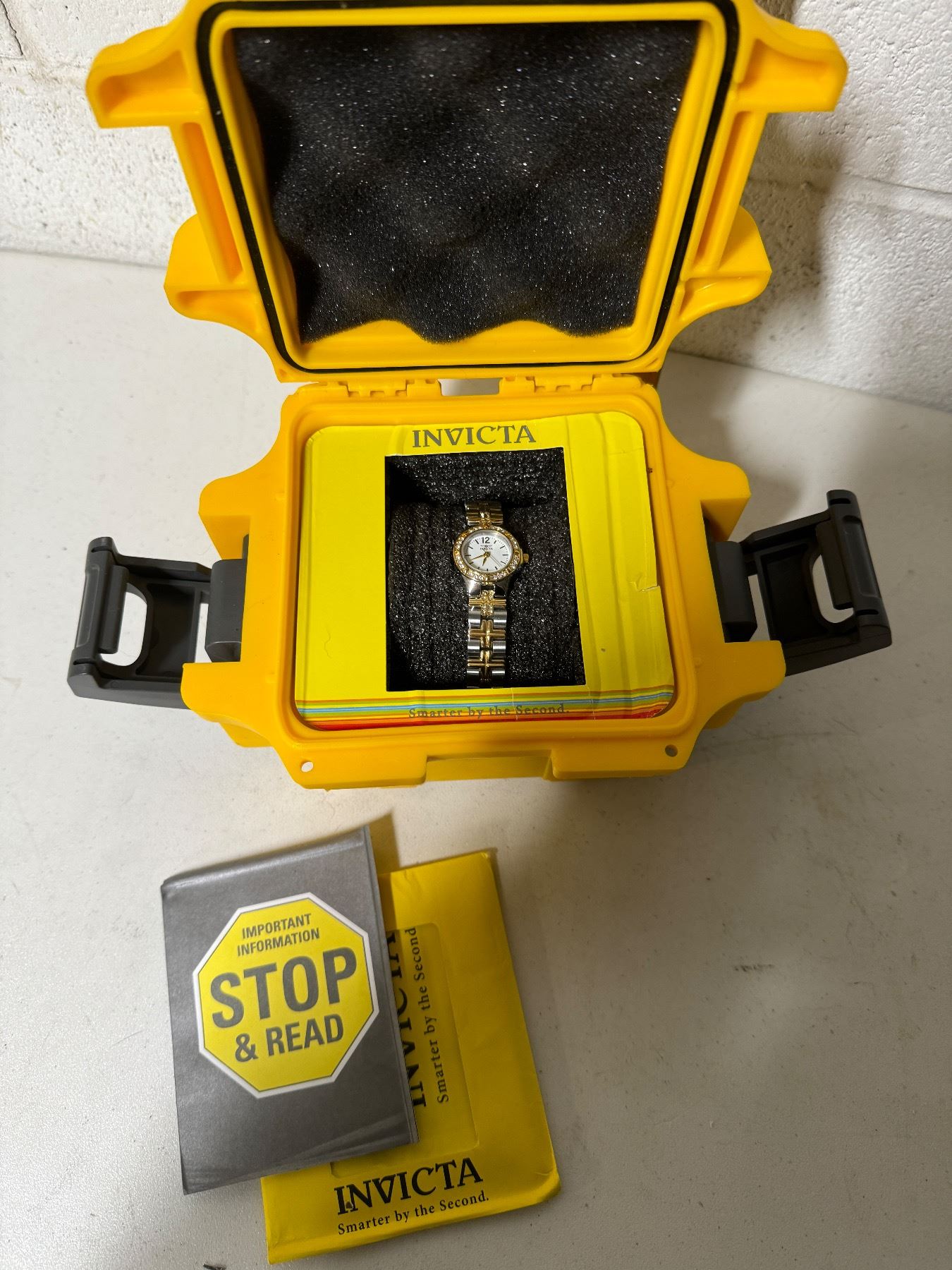 Invicta watch and case