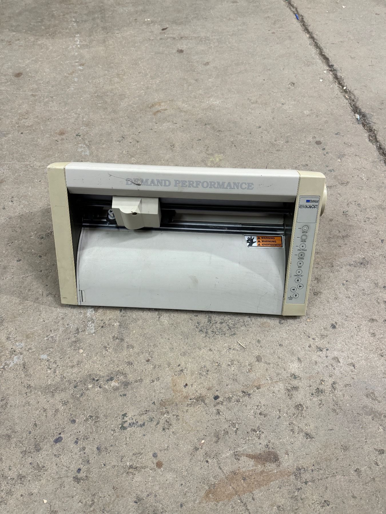 Roland desk top sign maker