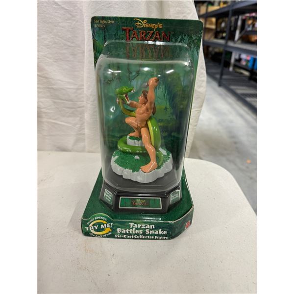 Tarzan battles the snake diecast collector figure