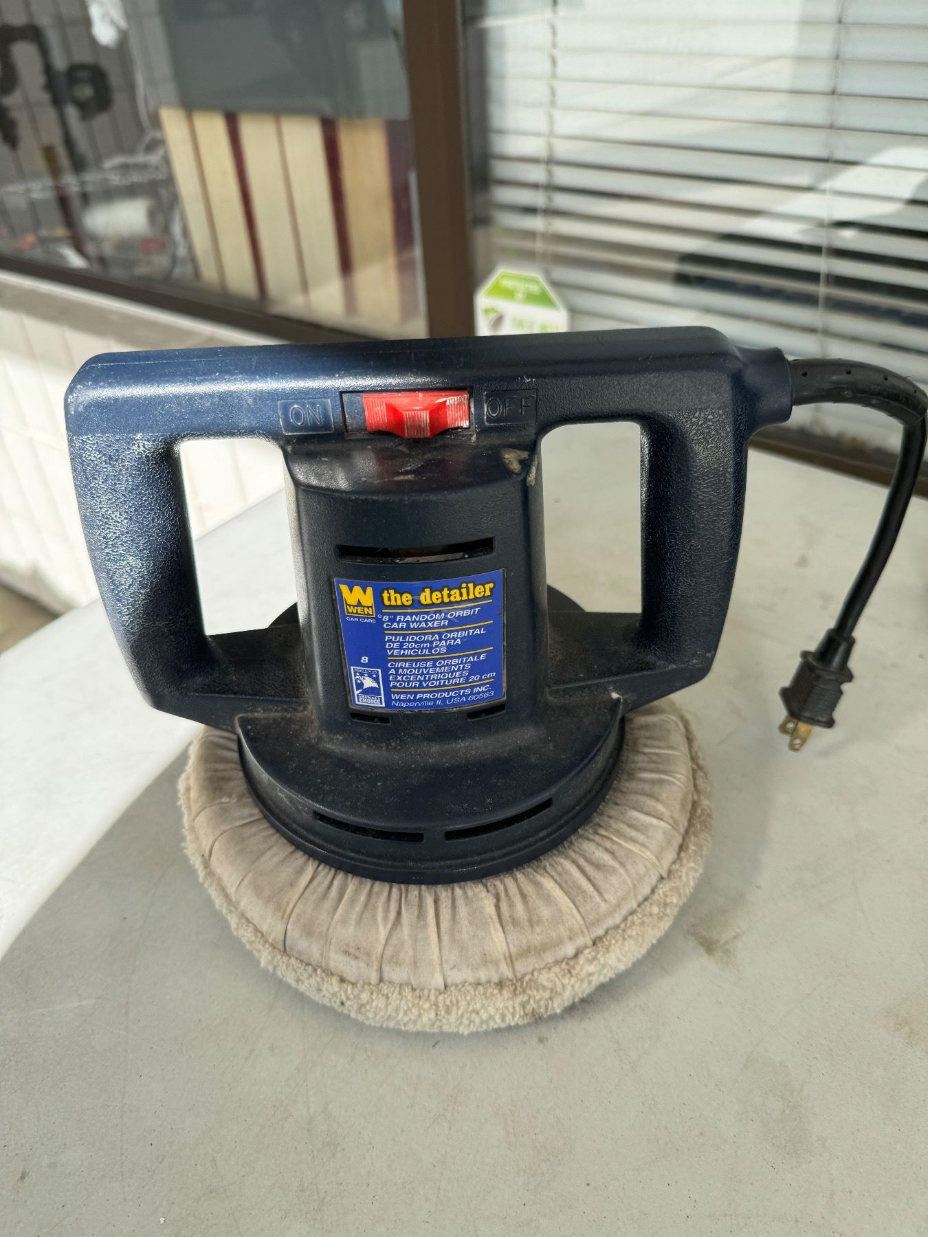 8" car waxer