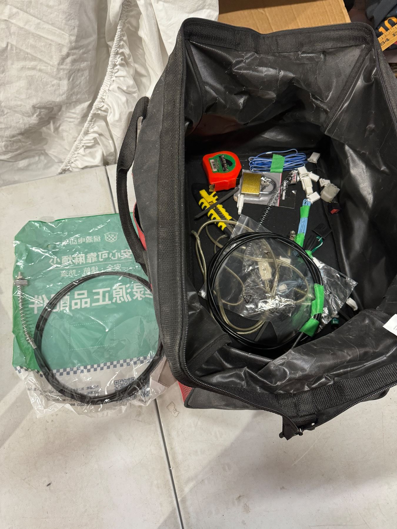 Tool bag and contents