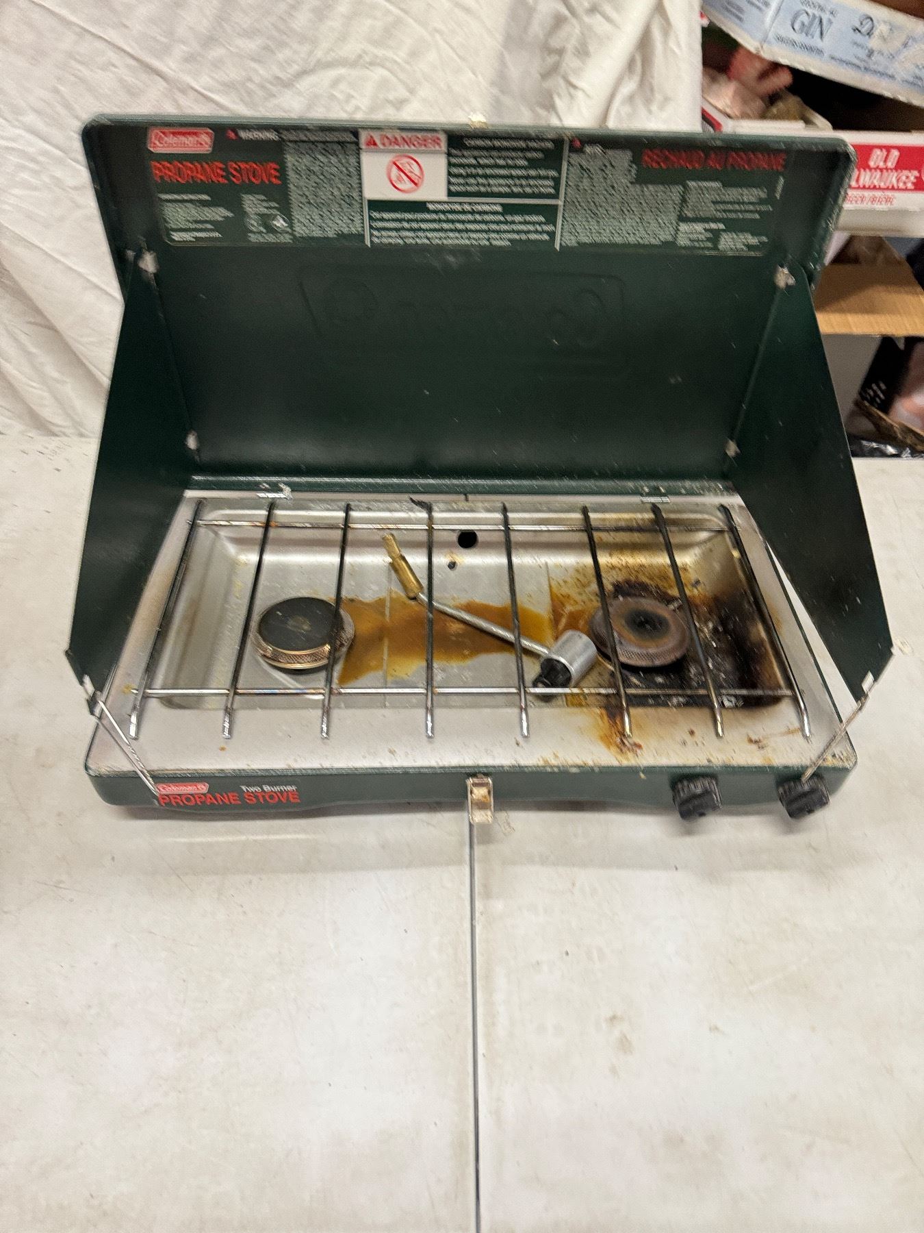Coleman propane stove
