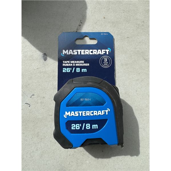 New mastercraft tape measure