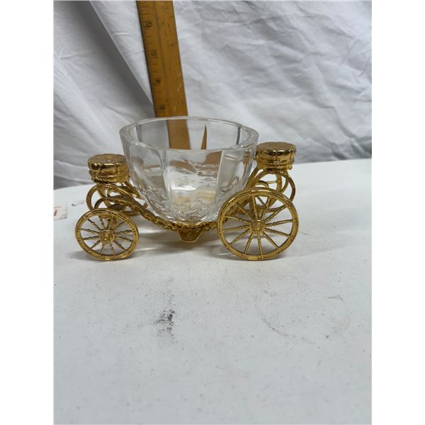 Glass coach gold wheels