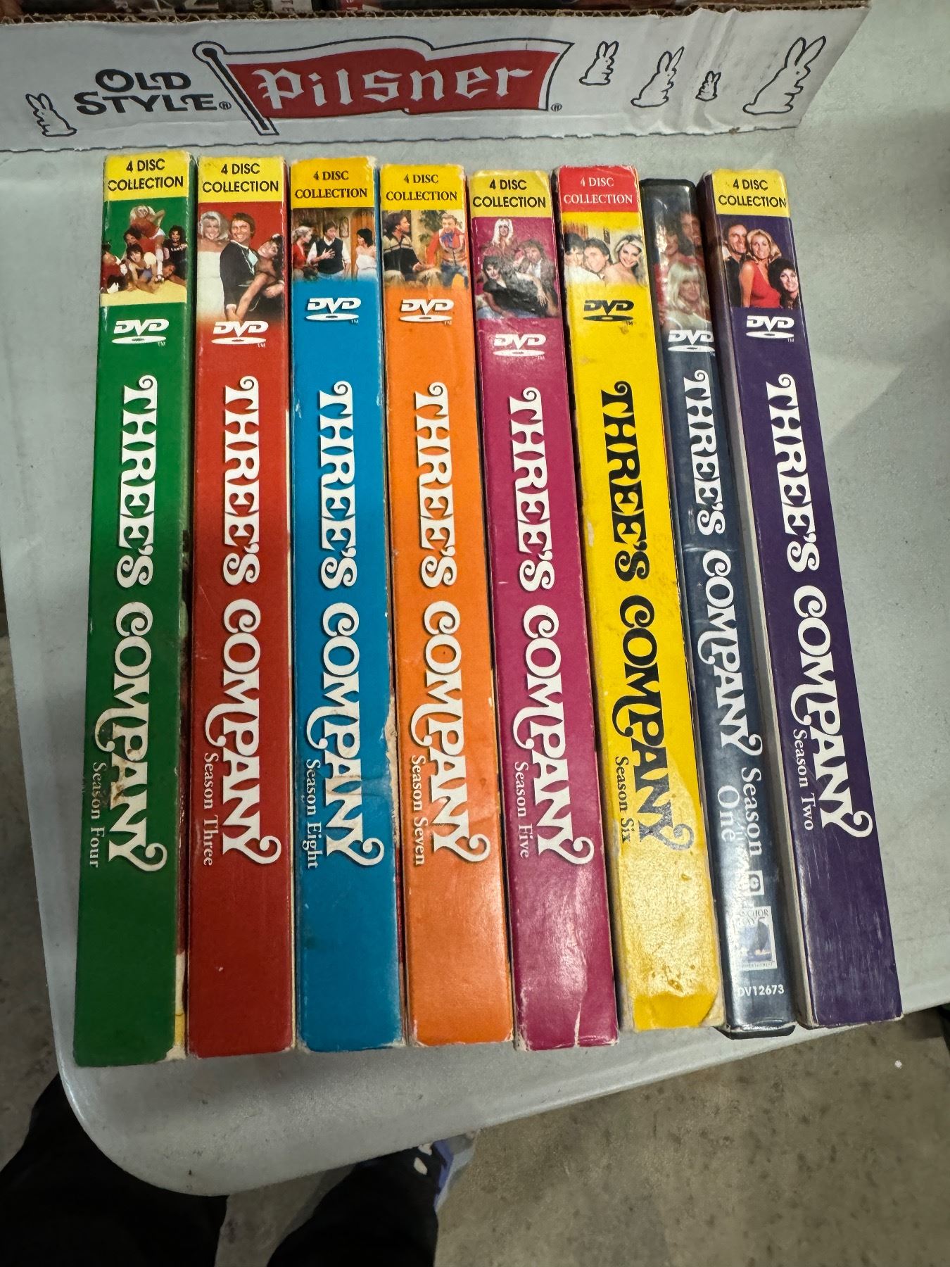 Three's company DVDs