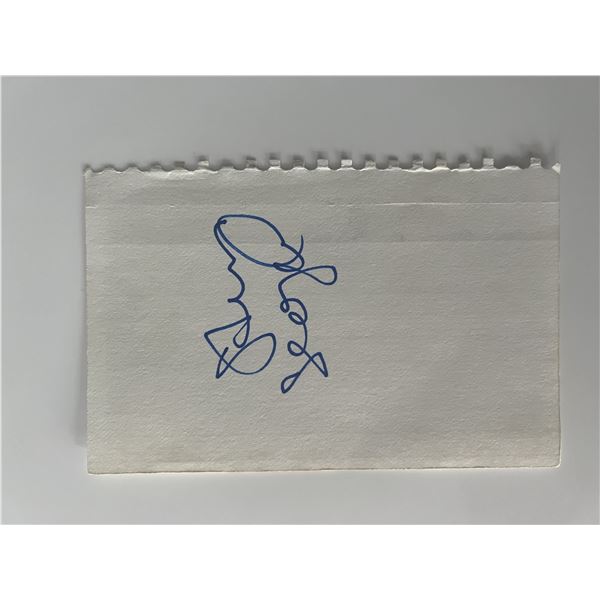 Steven Seagal original signature